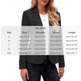 Ankola Womens Casual Blazers Open Front Long Sleeve Work Office Suit ...