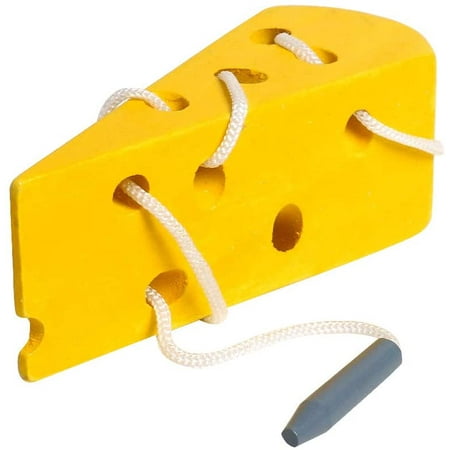 EAYY Wooden Lacing Cheese Fine Motor Skills Threading Toys, Airplane ...
