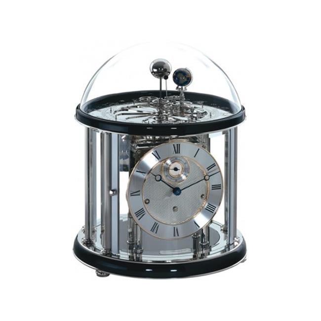 Hermle 22823740352 Tellurium II Mechanical Table Clock - Black ...
