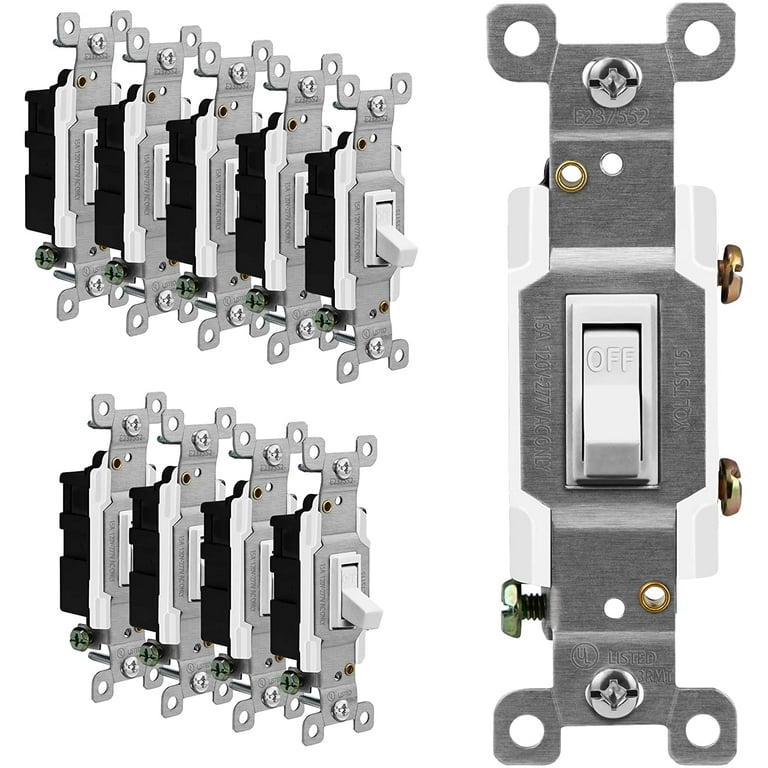 Lighted Toggle Switch 120v | Shelly Lighting