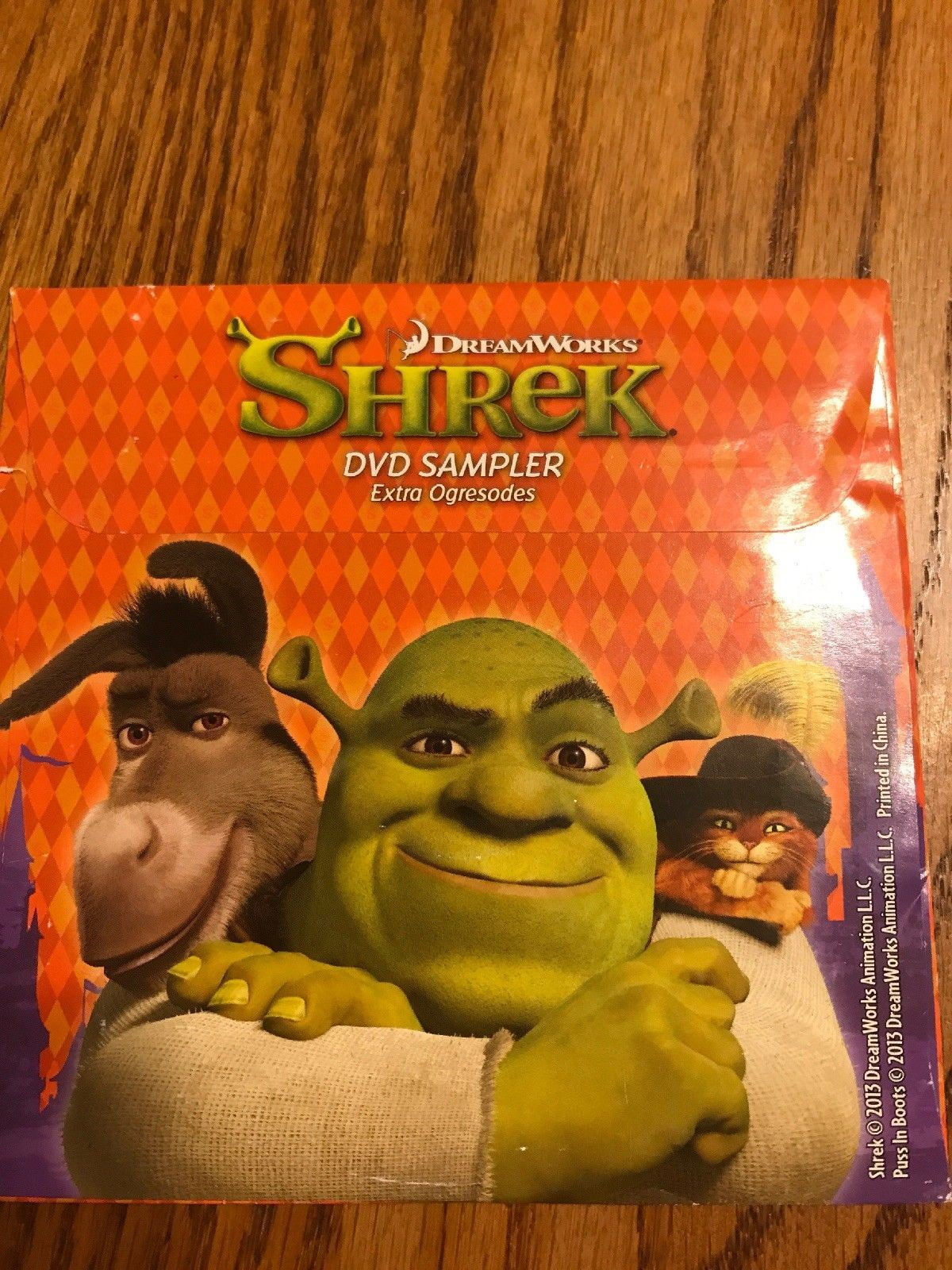 Dreamworks Dvd Sampler
