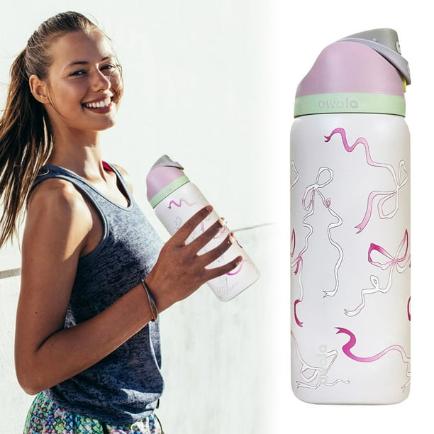 Owala UO Exclusive Owala FreeSip - 32oz Bow Design Water Bottle ...