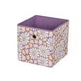 Mainstays Collapsible Fabric Cube Storage Bins (10.5" x 10.5"), 4 Pack ...