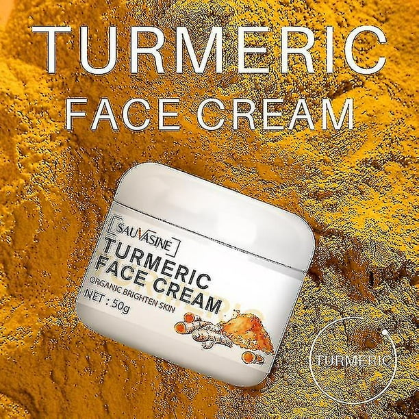 Sauvasine Turmeric Face Cream Skin Care Brightening Face Cream Turmeric ...