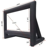 21 Feet Inflatable Outdoor Projector Movie Screen - Package with Rope ...