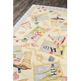 Momeni Coastal Nautical Sand CC-06 Area Rug - Walmart.com