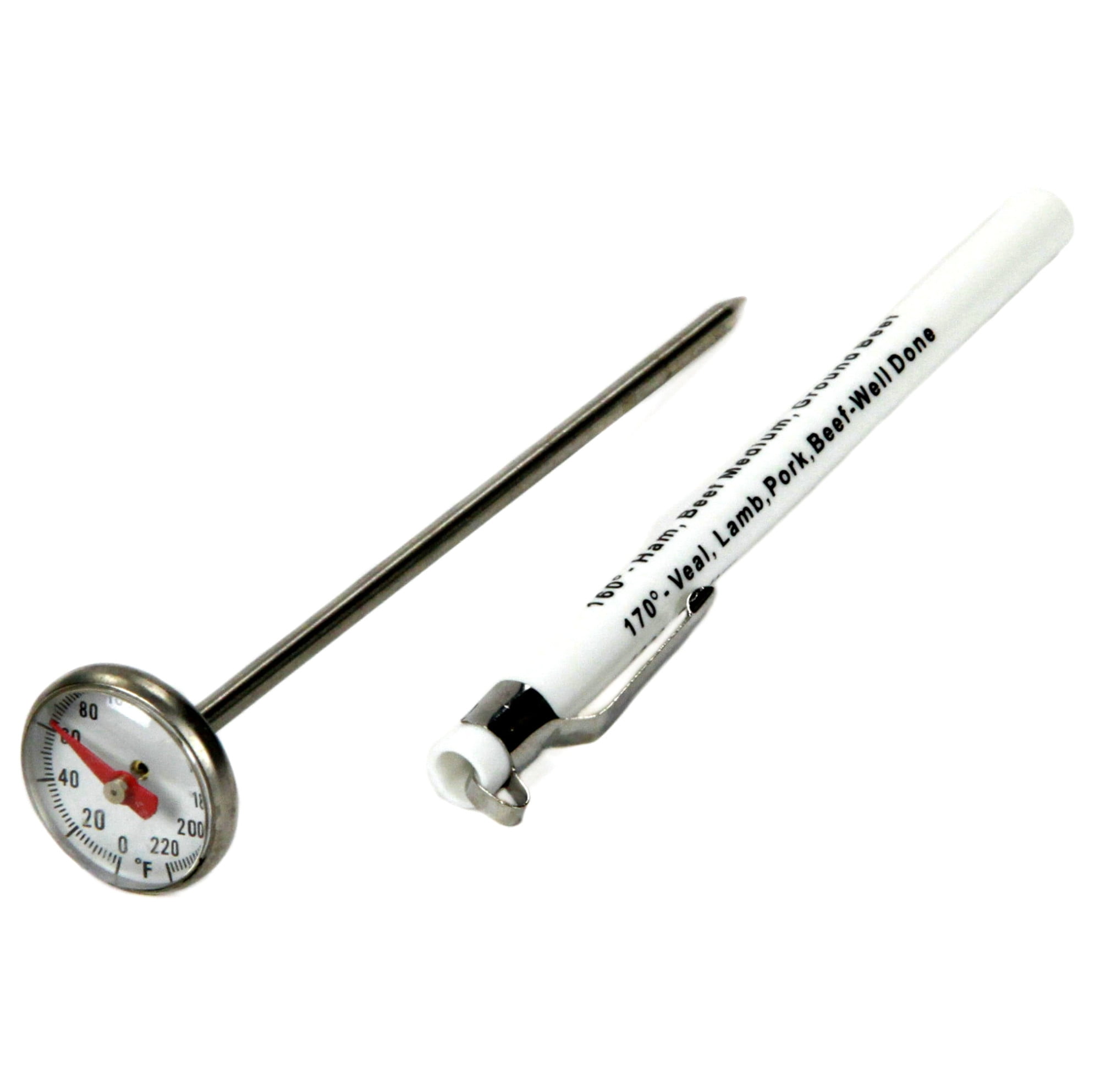 Chef Craft Select Instant Read Thermometer, 5.5 inches in Length ...