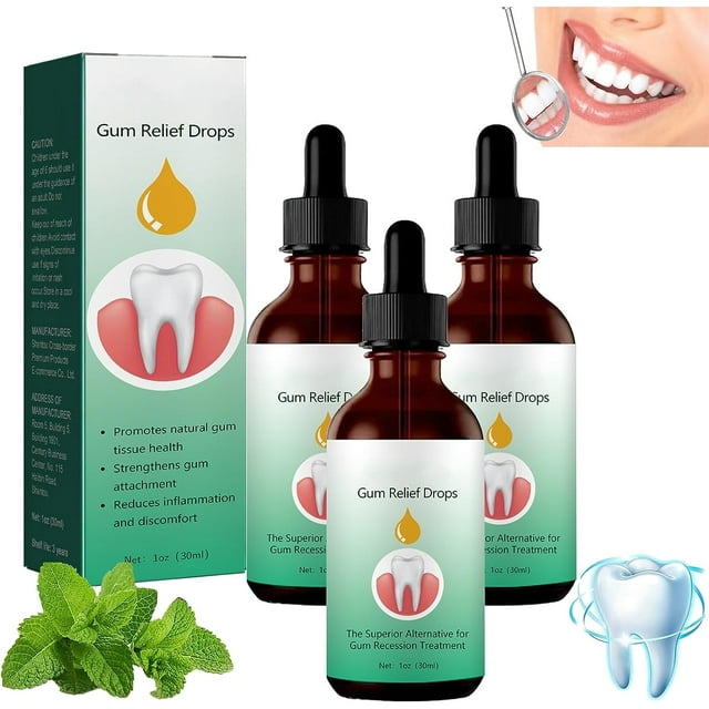 DentiZen Gum Regrowth Drops, Gum Treatment for Receding Gums, Oil ...
