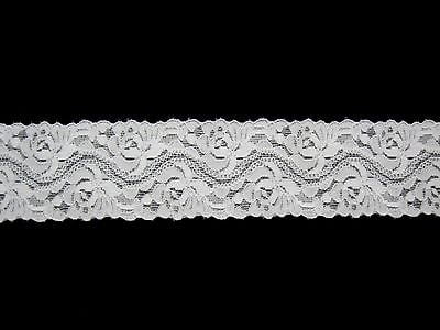 5yards elastic off white lace trim Embellishments Scrapbooking Craft ...