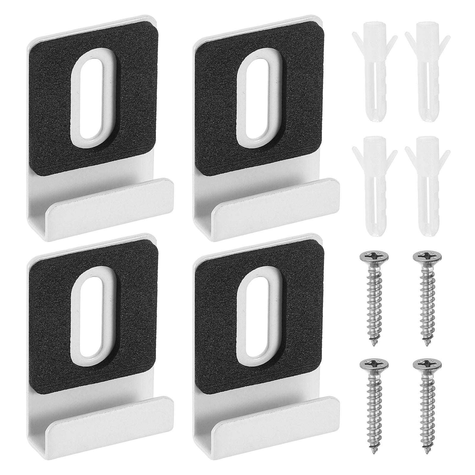 Click here for Unique Bargains Uxcell 4pcs Metal Mirror Holder Cl... prices