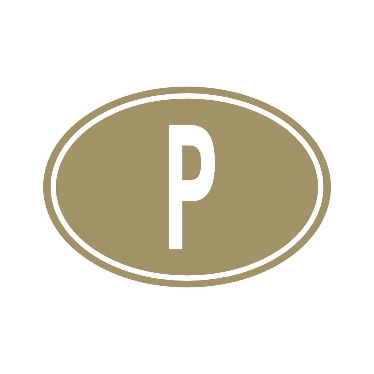 Portugal Oval Sticker Decal Die Cut - Self Adhesive Vinyl ...