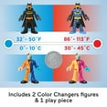 Imaginext DC Super Friends Color Changers Batman and Two-Face Figure ...