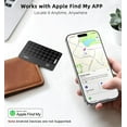 Wallet Tracker Card Air-Tag iOS Only)Works with Apple Find My ...