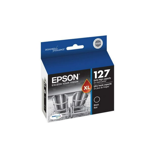 Epson 127 (T127120) Black Ink Cartridge, Extra High-Capacity - Walmart.ca
