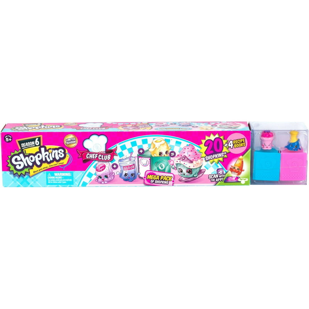 Shopkins Season 6 Chef Club, Mega Pack - Walmart.com - Walmart.com