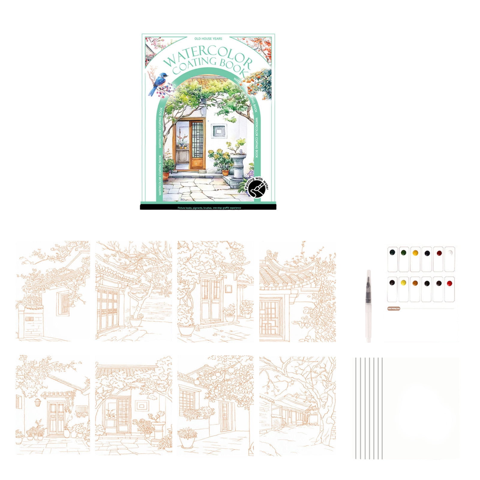 Click here for Sdnall Watercolor Books For Adults  Water Painting... prices