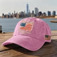 U-S-A 250th Anniversary Commemorative Baseball Cap Washed Distressed ...