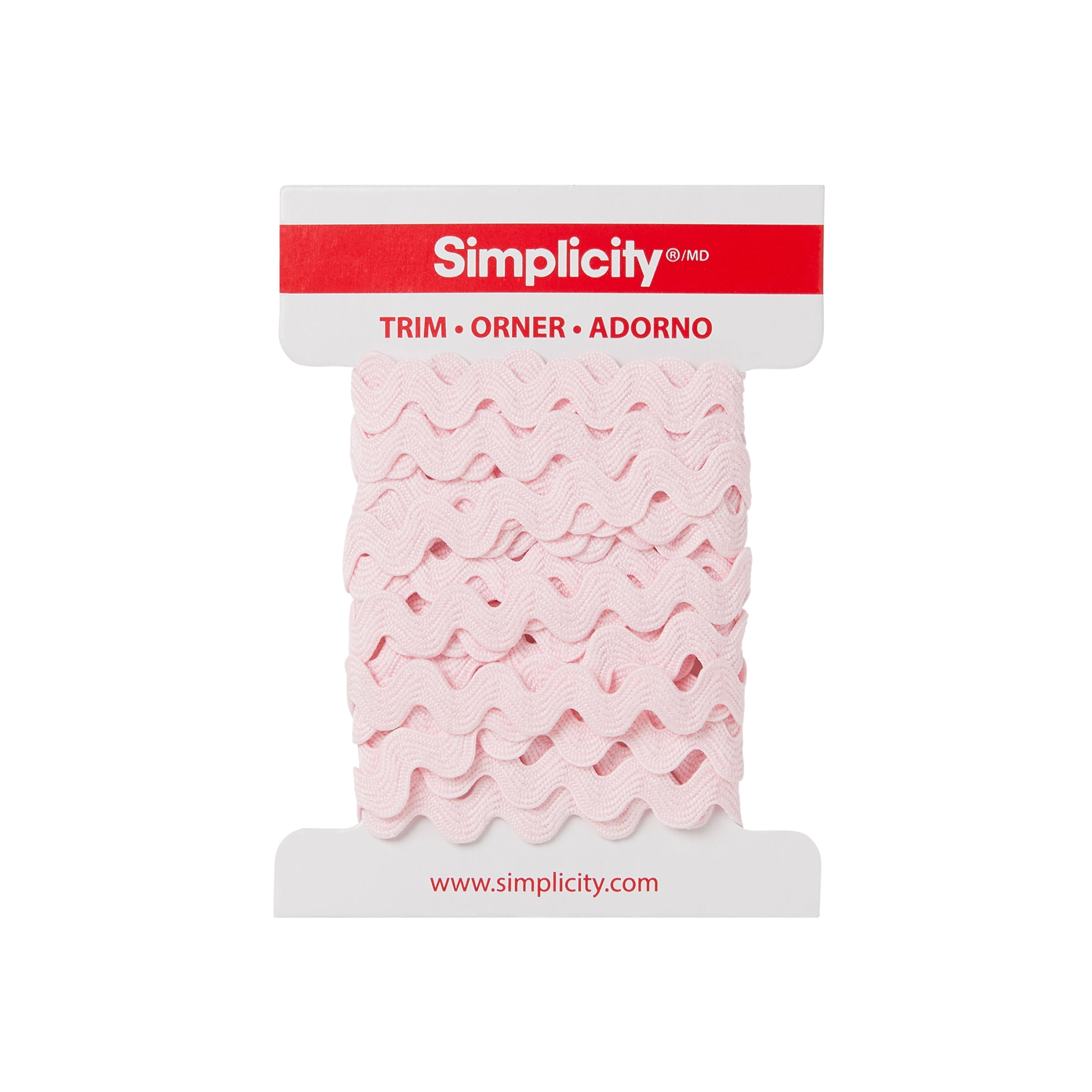 Lace & Trim Embellishments Pink Rick Rack Ribbon 15 Wide Sold by the ...