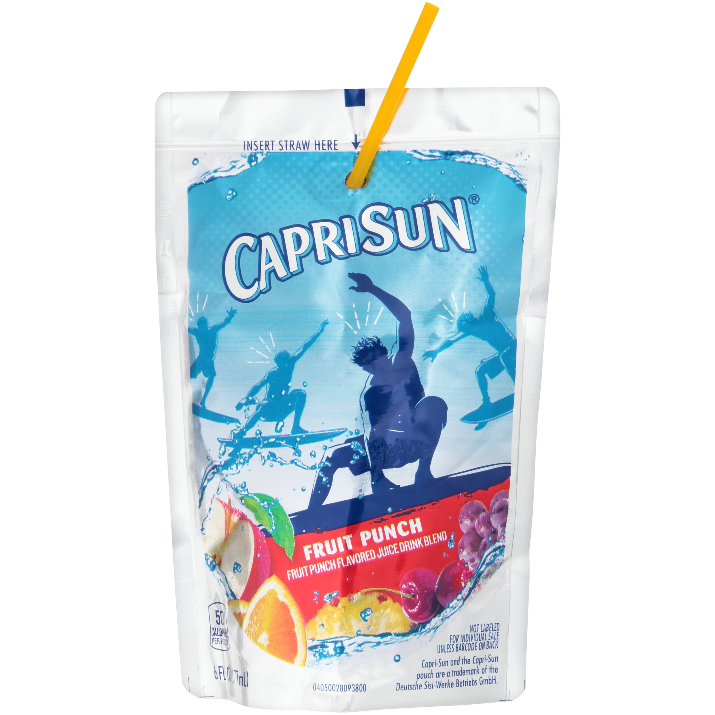 Buy Capri Sun Fruit Punch Juice, 40 ct Casepack, 6 oz Pouches Online at ...