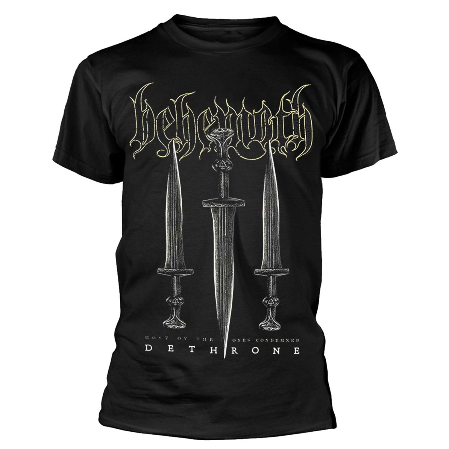 Behemoth Adult Off To! Back Print T-Shirt Xl