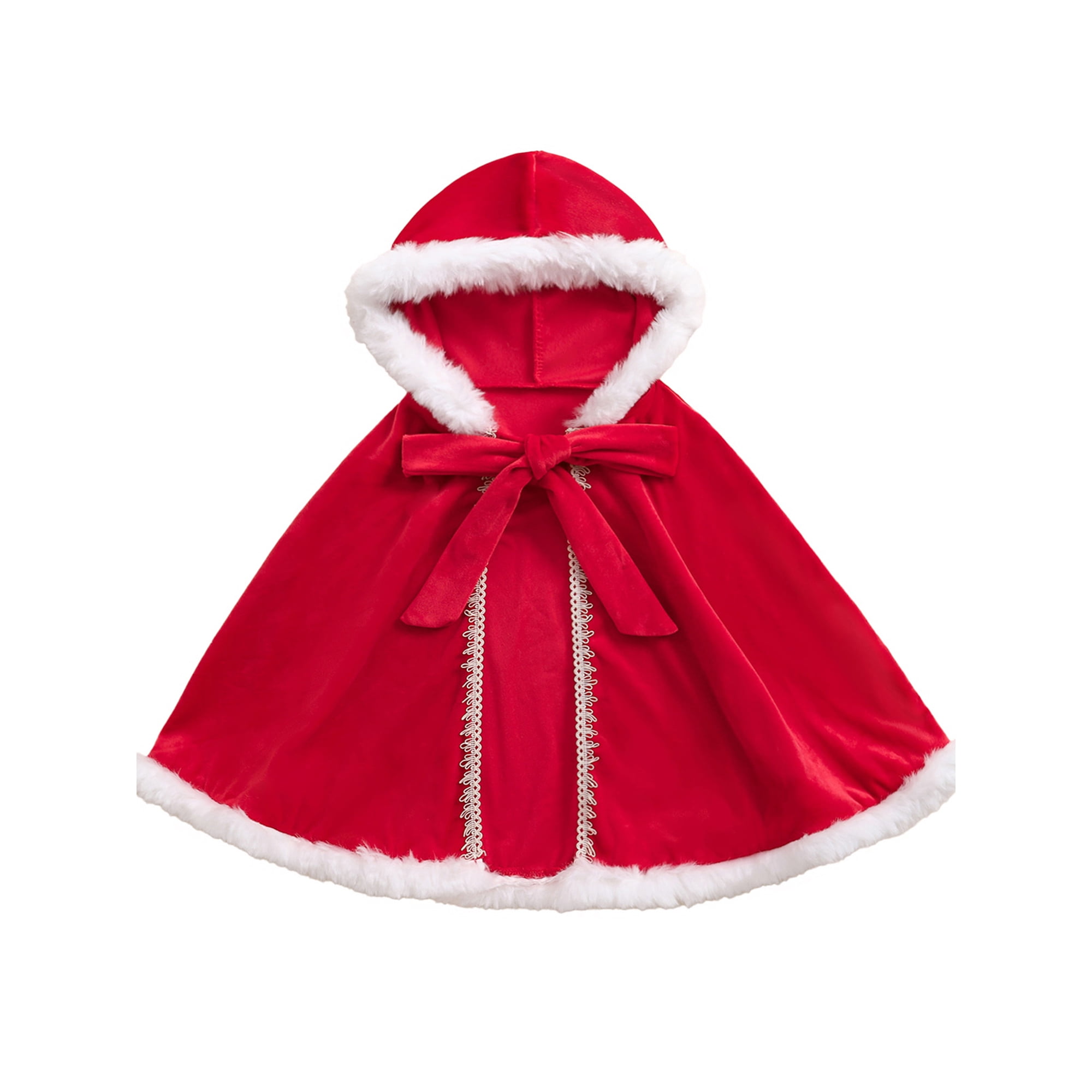 Click here for Gupgi Toddler Girl Christmas Hooded Cape 1 2 3 4 5... prices