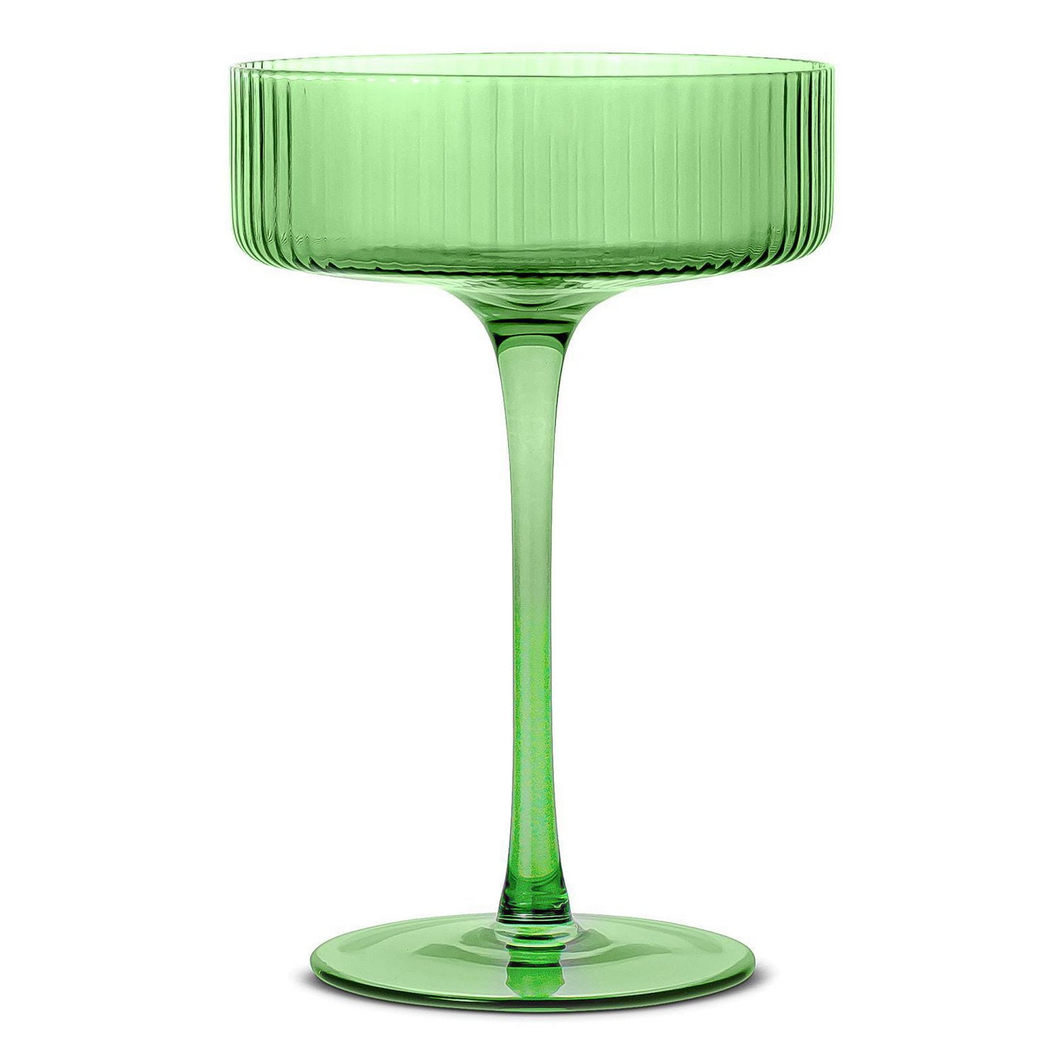 Click here for Brilliant Ribbed Cocktail Coupe 290 Ml  Set Of 4 prices