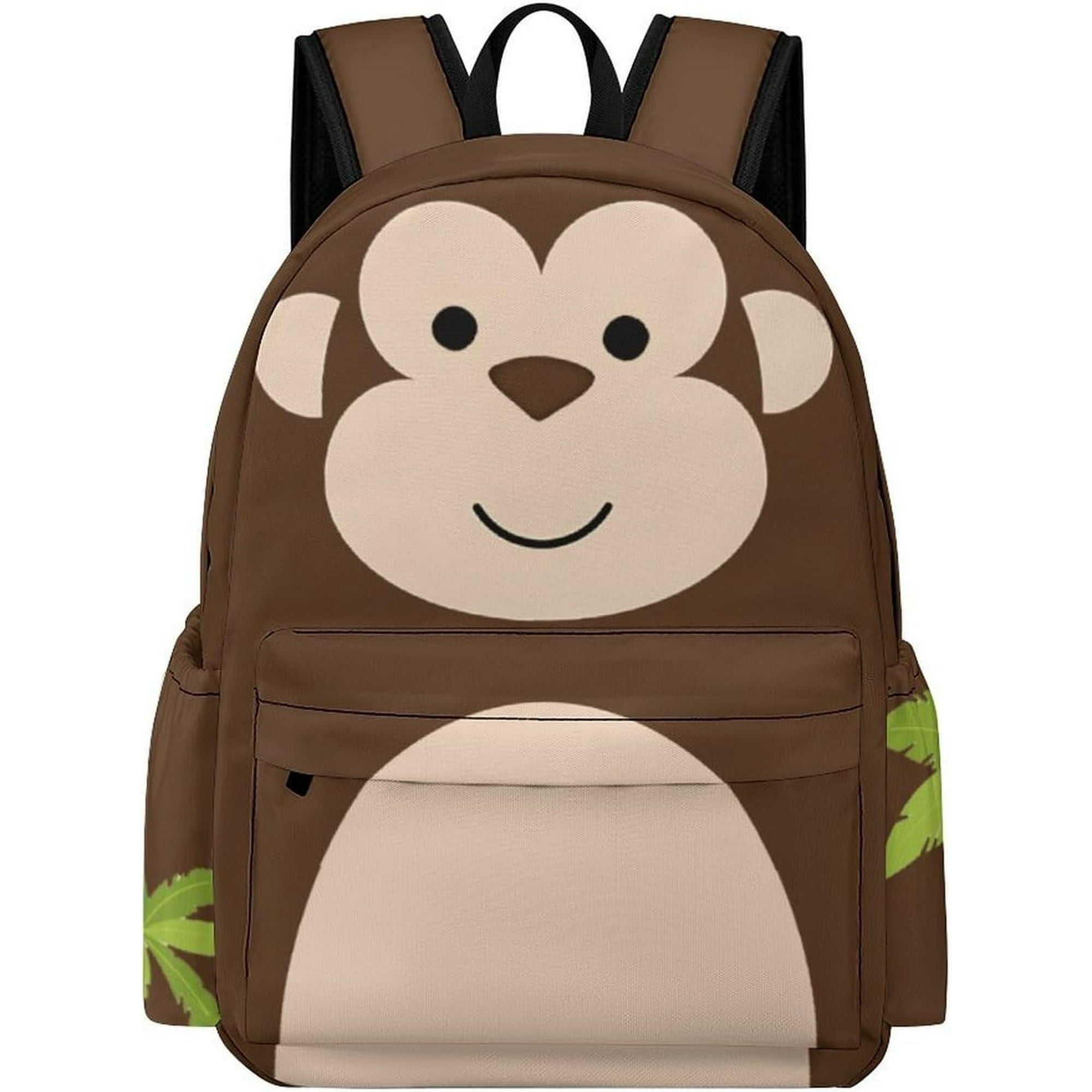 Click here for Crashetruckb Monkey Backpack For Boys Kids Girls S... prices