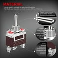 Waterproof Momentary Toggle Switch 12V DC 20A Heavy Duty Marine SPDT ...