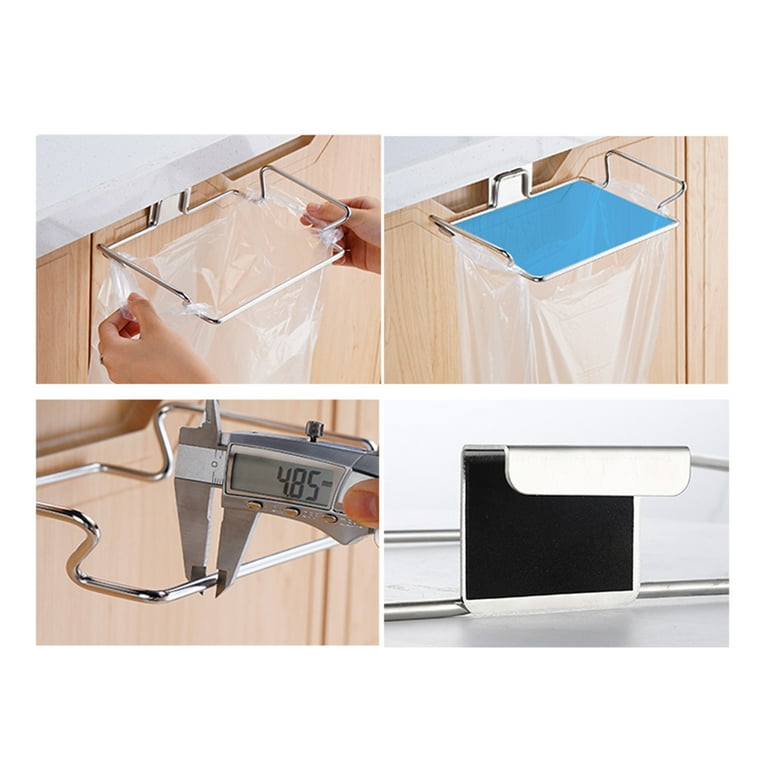 Cabinet Door Trash Bag Holder Multi Purpose Kitchen Cabinet Door Trash