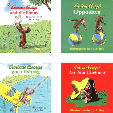 Curious Georges Are You Curious (Board Book) - Walmart.com