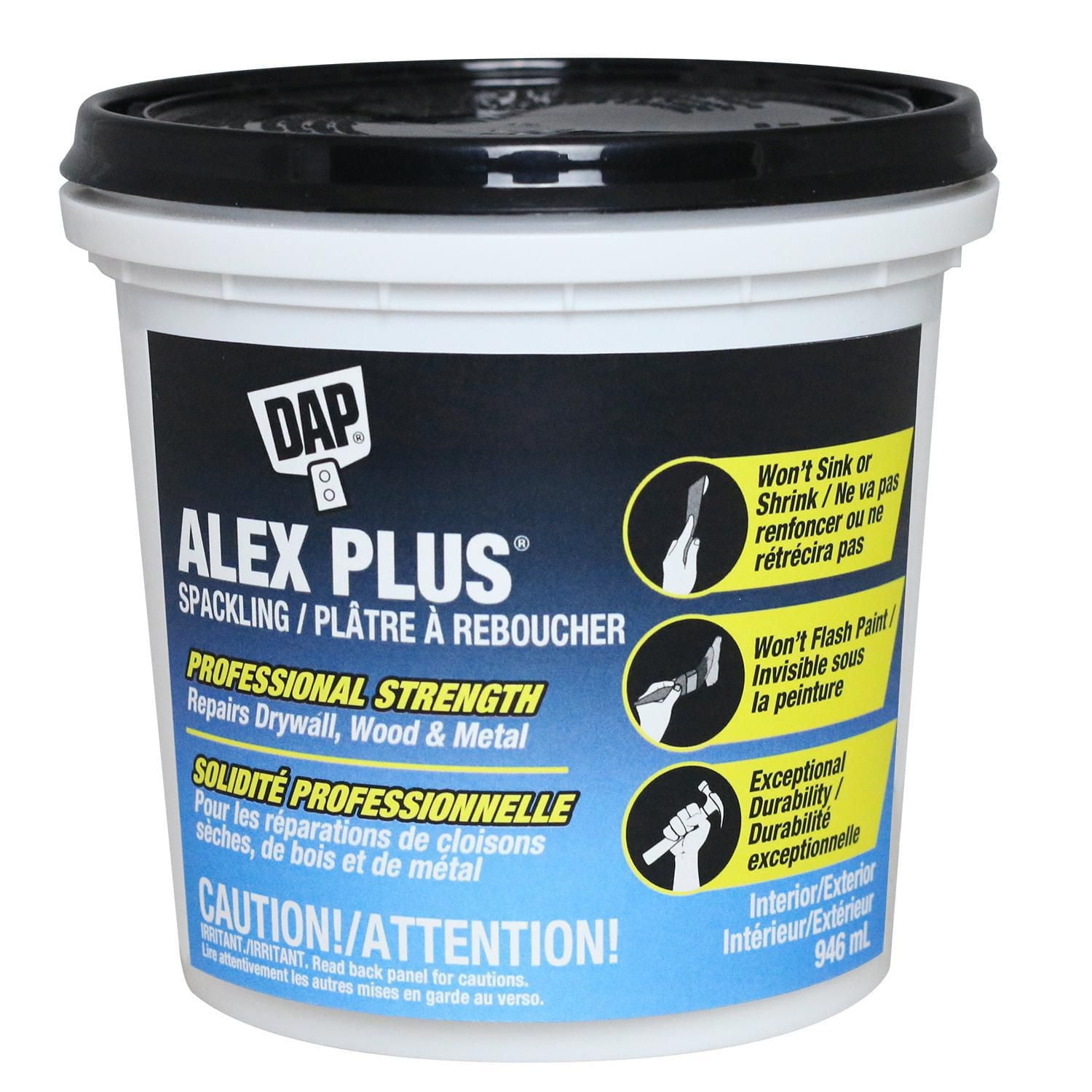Click here for Dap Canada Alex Plus Spackling 237ml 3.5in prices