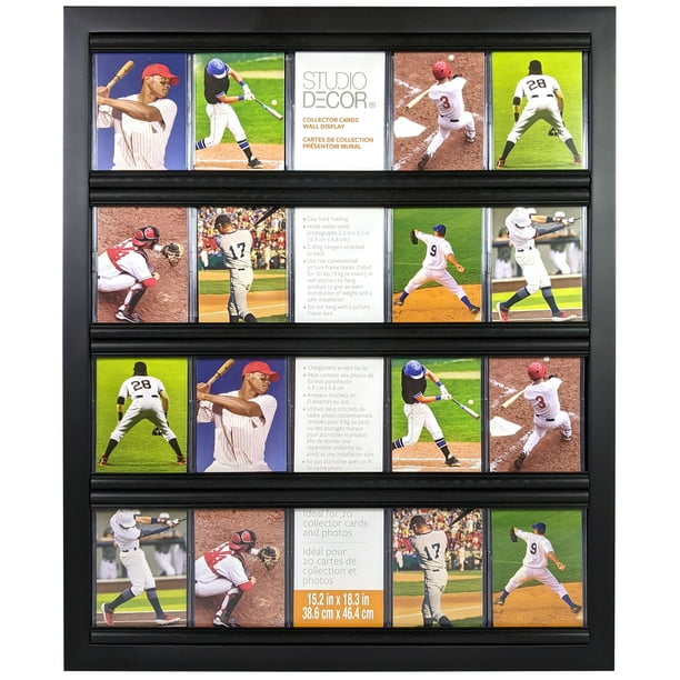 Collector Sports Card Wall Display Frame by Studio Décor® - Walmart.com
