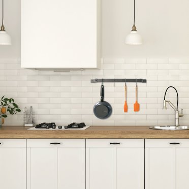 Range Kleen Enameled Expanding Pot Rack Bar - Black - Walmart.com