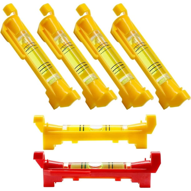 nipocaio 6 Pieces Spirit Level, 2.9 Inch Mini Spirit Level, Hanging ...
