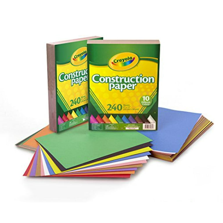 Walmart Construction Paper Crayons Crayola Crayons & Construction