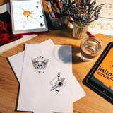1Sheet Halloween Themed Silicone Clear Stamps Skull Gothic-Style ...