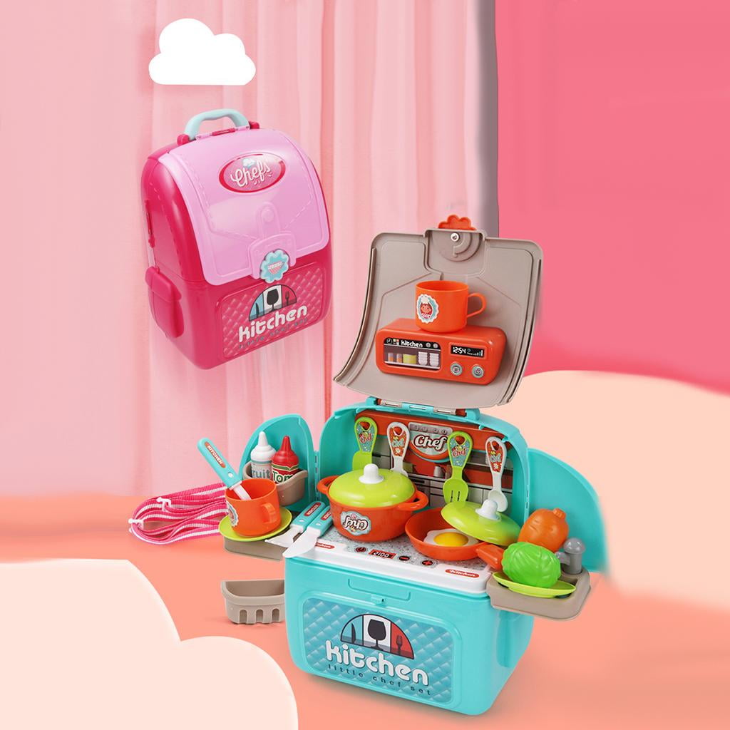 2 in 1 Simulation Backpack Children Classroom Play House Gift for ...