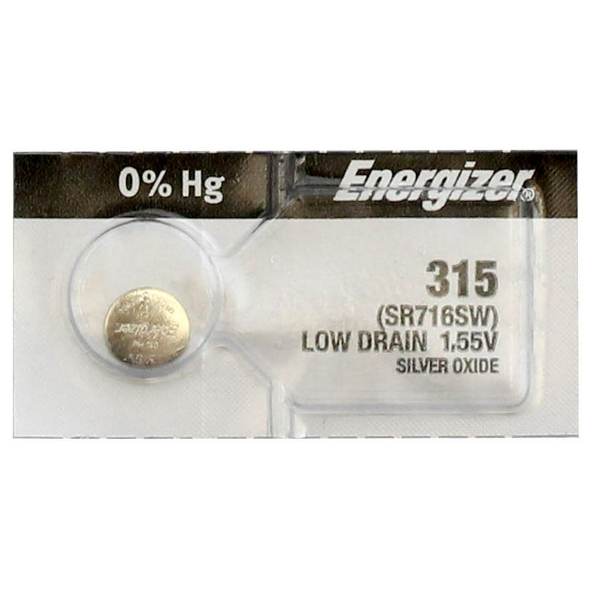 Click here for Energizer 315 Sr716 Silver Oxide Button Battery 1.... prices