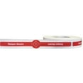 Straw Ready Tamper Secure Evident Seals for Drink Lids | 1.25 x 10 ...