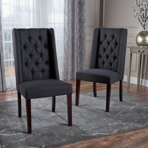 Click here for Funavi Dining Room Chairs - Button Tufted Mineral... prices