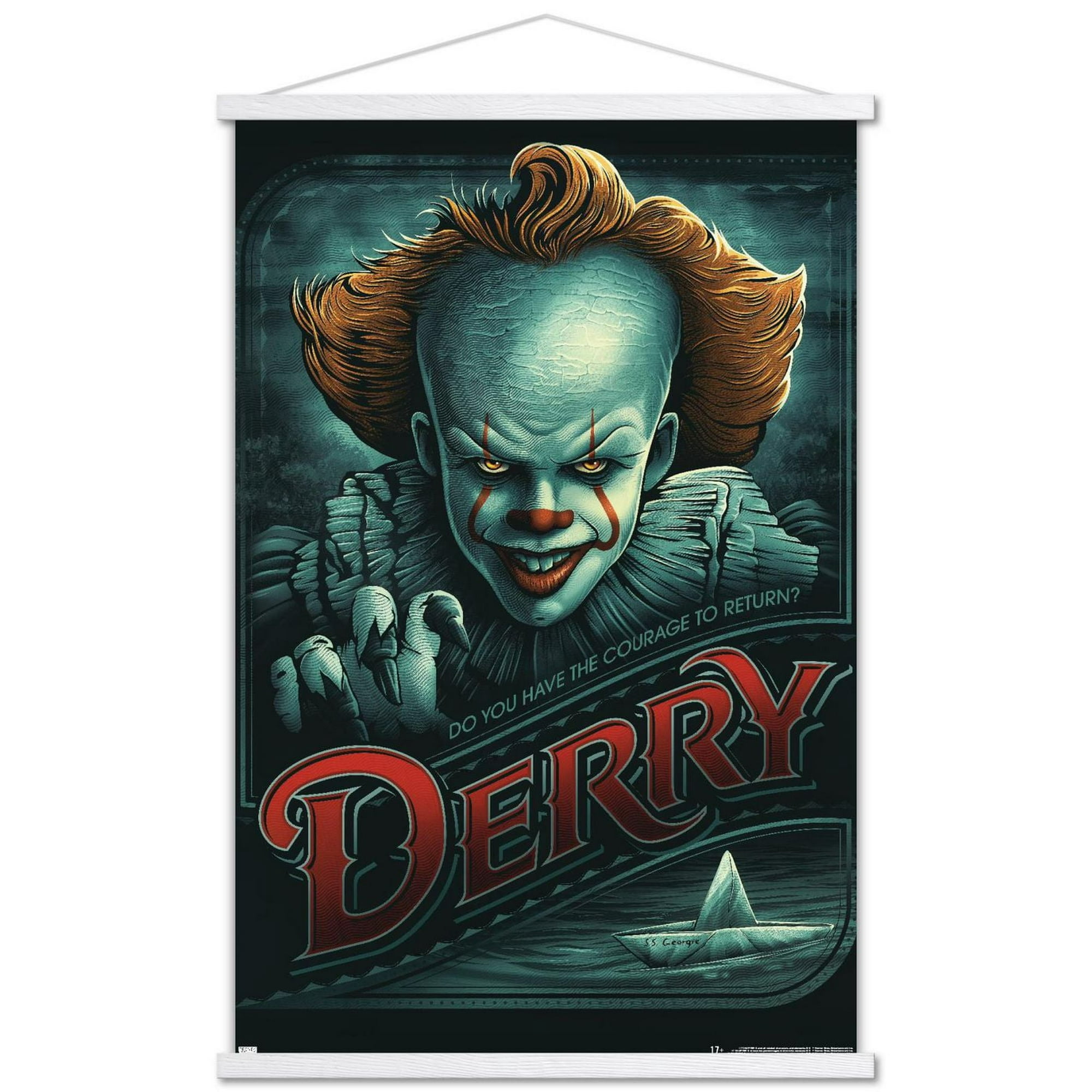 Click here for Trends International It - Pennywise Derry Wall Pos... prices