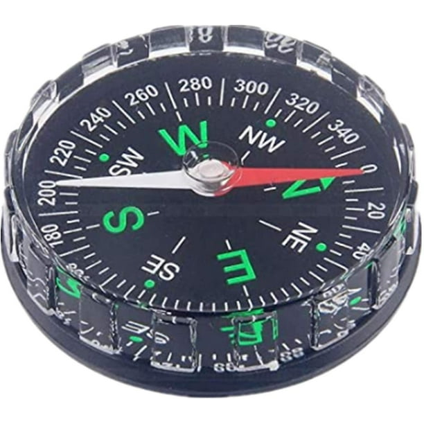 Mini Pocket Compass, Professional Survival Compass Knob Navigation Tool ...