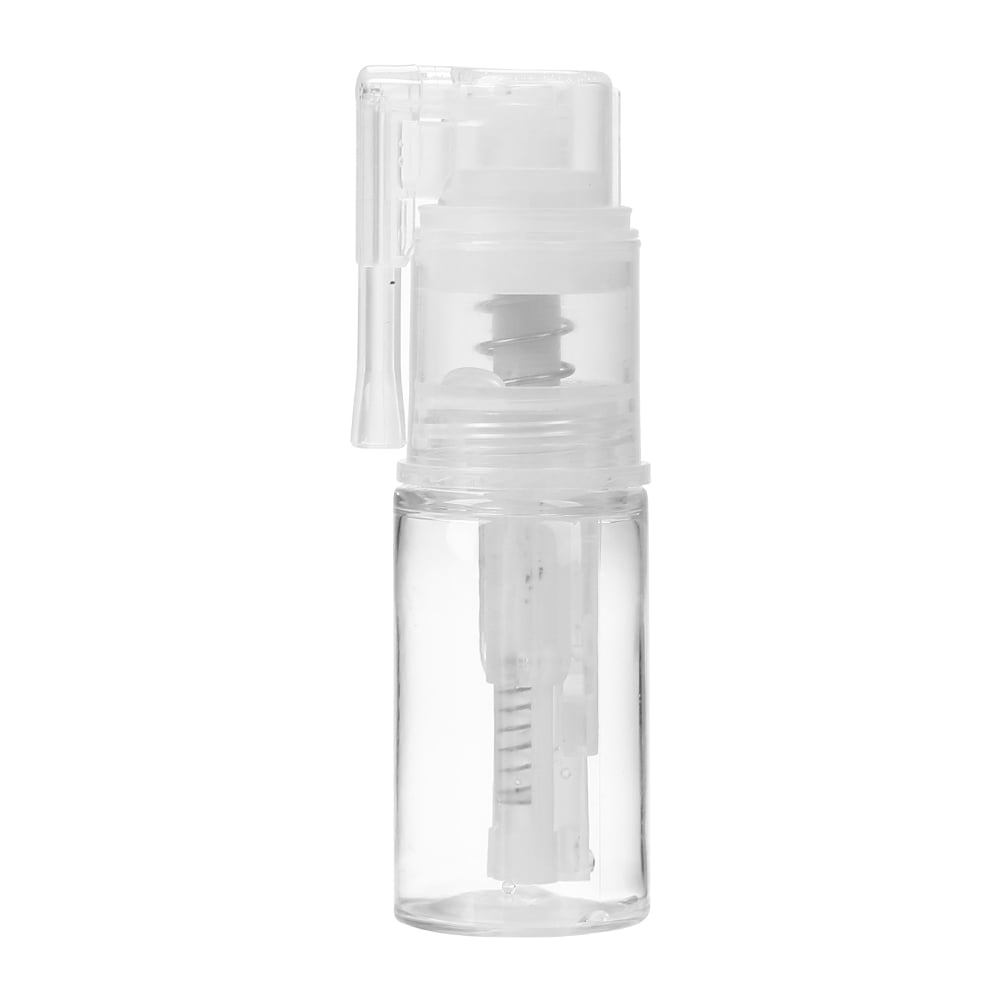 Aktudy Portable Powder Spray Bottle Clear Plastic Makeup Pot Travel ...