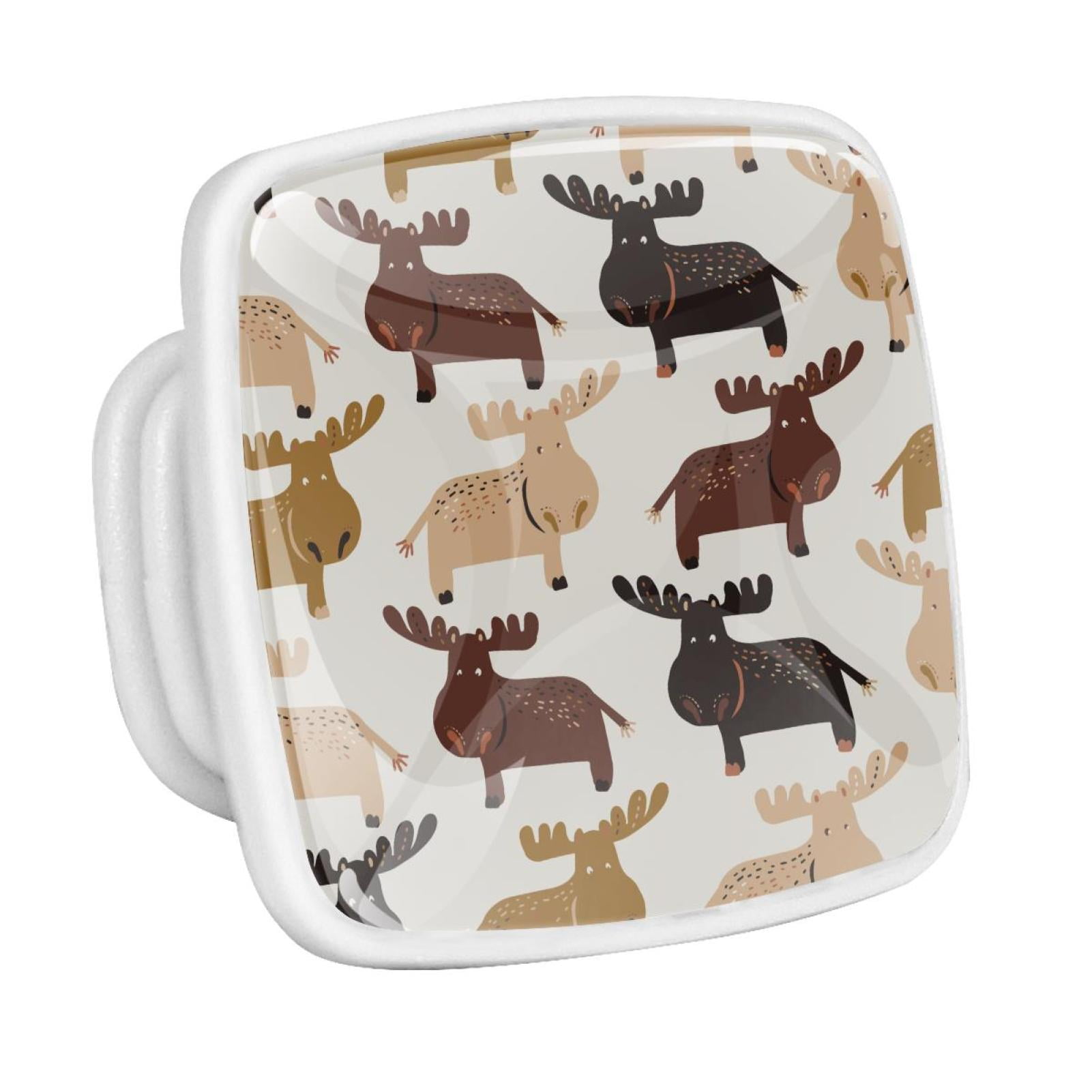 4PCS Square Cabinet Fluorescence Knob Glowing in the Dark Furniture ...