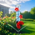 Ladybird Rain Gauge Garden Stake ,Metal Outdoor Decoration for Garden ...