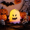 10PC Halloween decorations Cute Ghost Night Light Soft Warm LED Ghost ...