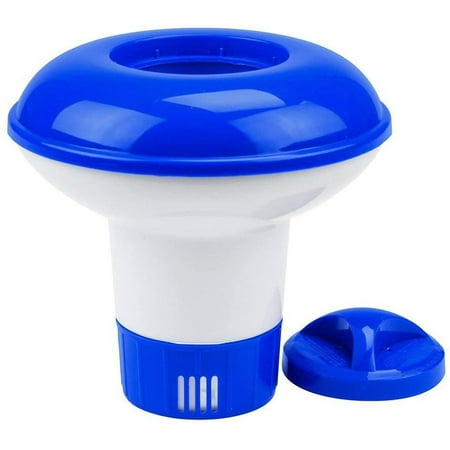Swimming Pool Sterilizer Medicine Dispenser Plastic Pool Floating Pill ...