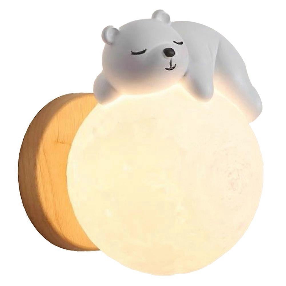 Dimmable Hardwired Modern LED Wall Light Kids Bedroom Wall Mounted Lamp ...