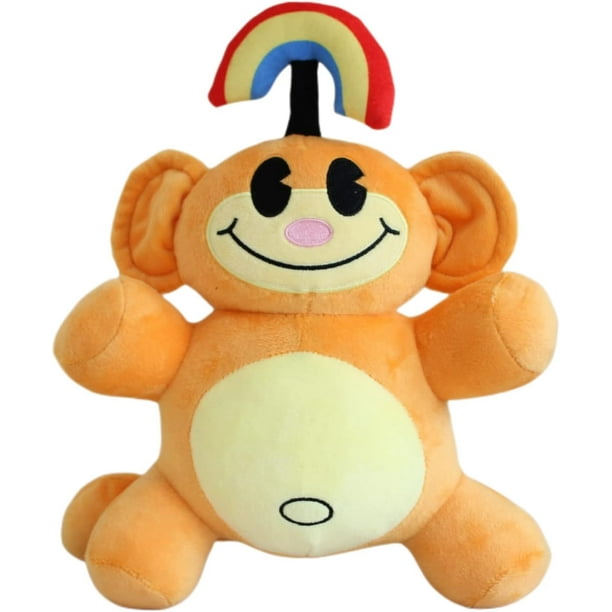 Rainbow Monkey Plush,12" KND Rainbow Monkey Plushies Stuffed Animal ...