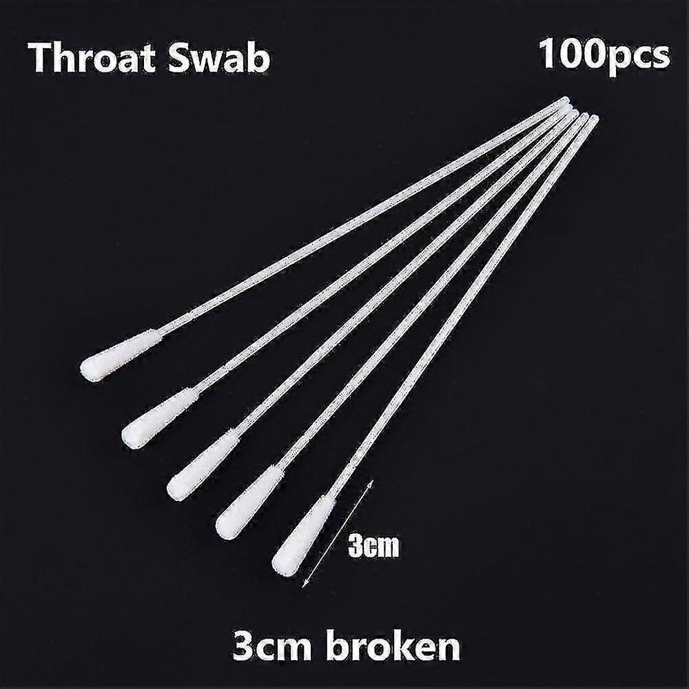 100pcs Nasal Swab Individual Self Test Sterile Nasopharyngeal Swab ...